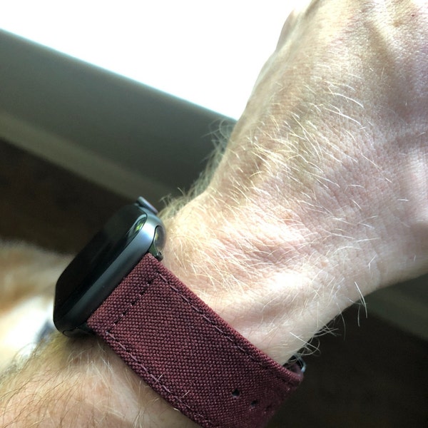 Moai Custom Apple Watch Strap for 38mm, 40mm, 42mm, and 44mm for Men ...