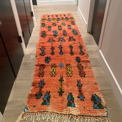 Costum Moroccan Colorful Rug Moroccan Woolen Carpet New Azilal Rug ...