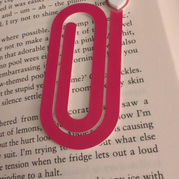 Simple Heart Paperclip Bookmark - Laser SVG File - Commercial Use - Etsy