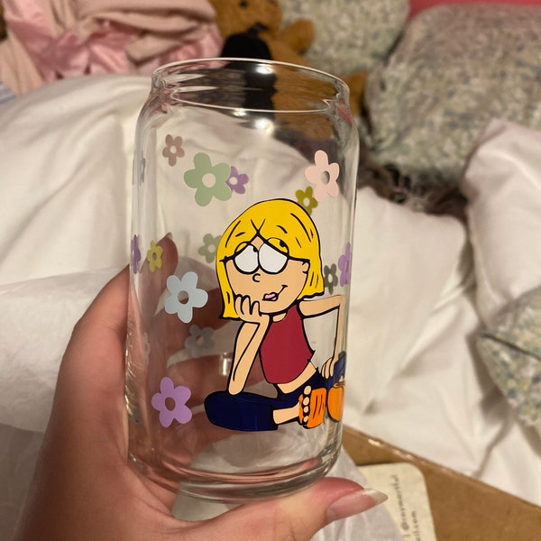 Lizzie Glass Can Cup, Mcguire Beer Can, 90s Glassware, Lizzie Libbey ...