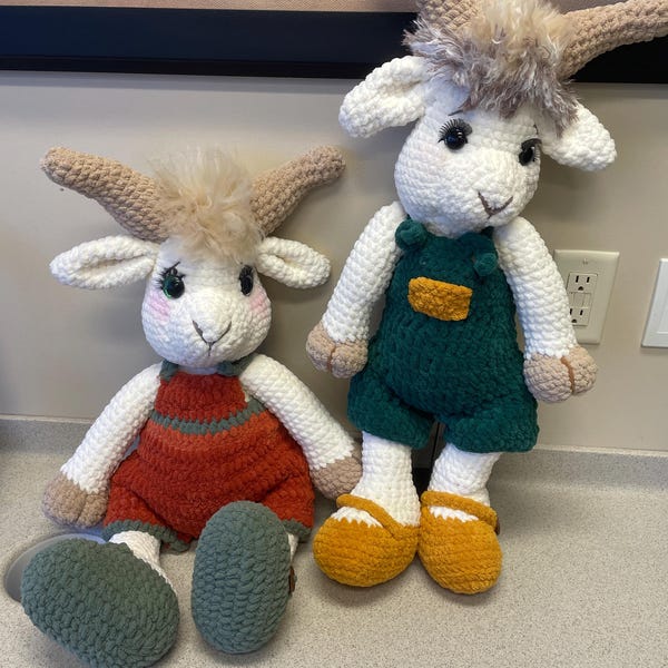 Kangaroo Crochet Plush Pattern / Amigurumi Kangaroo Pattern / Stuffed ...