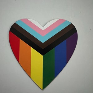 Progressive Pride Flag Magnet, Auto Magnet, Car Magnet, Daniel Quasar ...