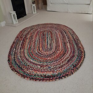 Denim Jean Blue Tight Weave Quality Rag Rug Small Medium Large - Etsy UK