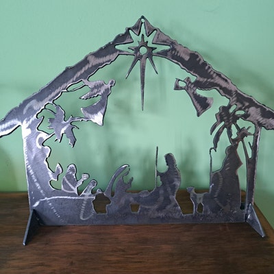 Christmas Nativity DXF Files 3 Variations Standing - Etsy