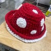 Crochet Puffy Toad Mushroom Bucket Hat - Etsy