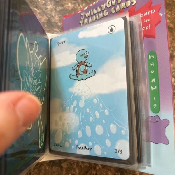 POKEDERP Pack SET 1 | Derpy Funny Parody Pokémon Card Pack - Etsy