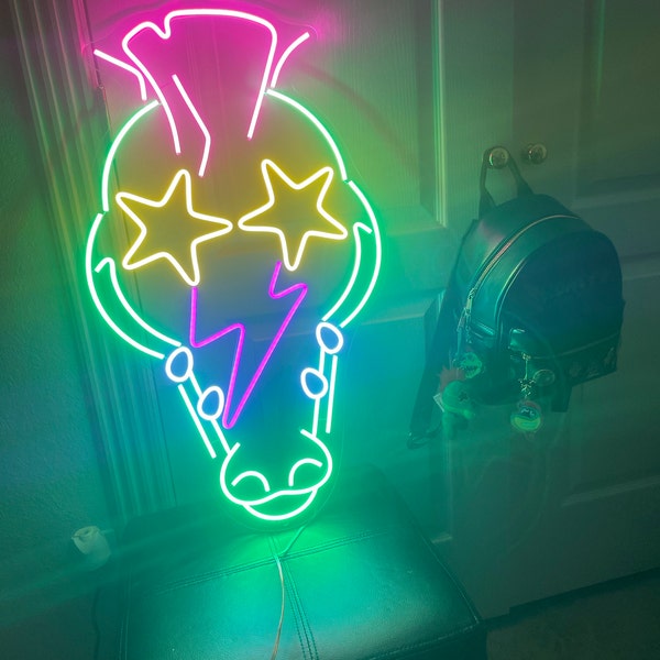 Roxanne Wolf FNAF Security Breach - LED Neon Sign, Custom Neon, Neon ...