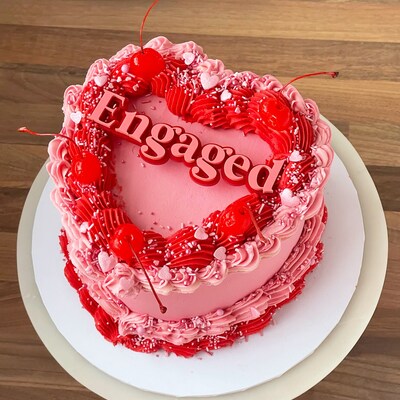 Double Layer Acrylic Cake Topper Name Acrylic 2 Colour Double Layered ...