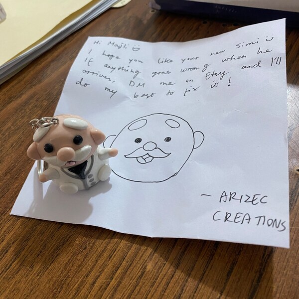 Dr Simi Stash Jar Keychain Mexican Doctor Mexico Clay Pastillero Simi ...