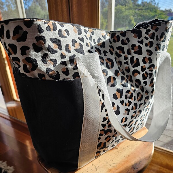 Tote Bag Pattern , Tote Bag With Pockets , Canvas Tote Bag , Digital ...