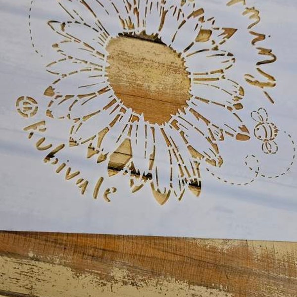 Laser Cut Stencil - Tagimoucia Flower #14 - Etsy