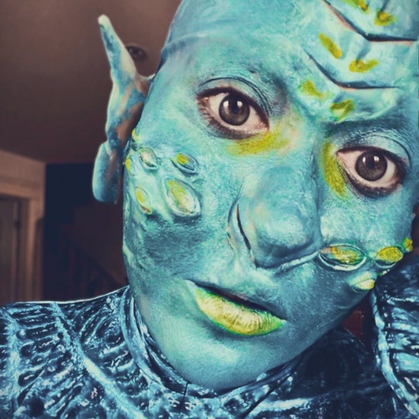 Vampire/orc/alien Creature Silicone Prosthetic Nose, SFX Makeup - Etsy