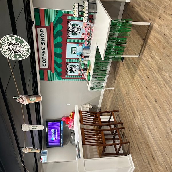 Instant Download- Starbucks Banner- Starbucks Birthday Banner ...