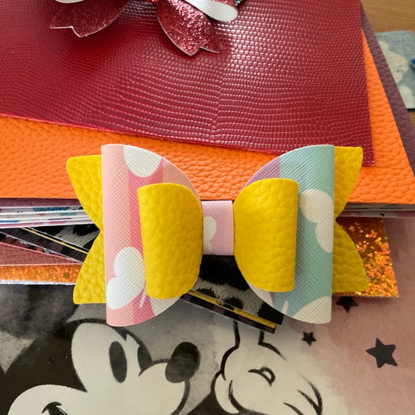 Double Loop Bow Template SVG Digital Cut Files for Cricut, Silhouette ...