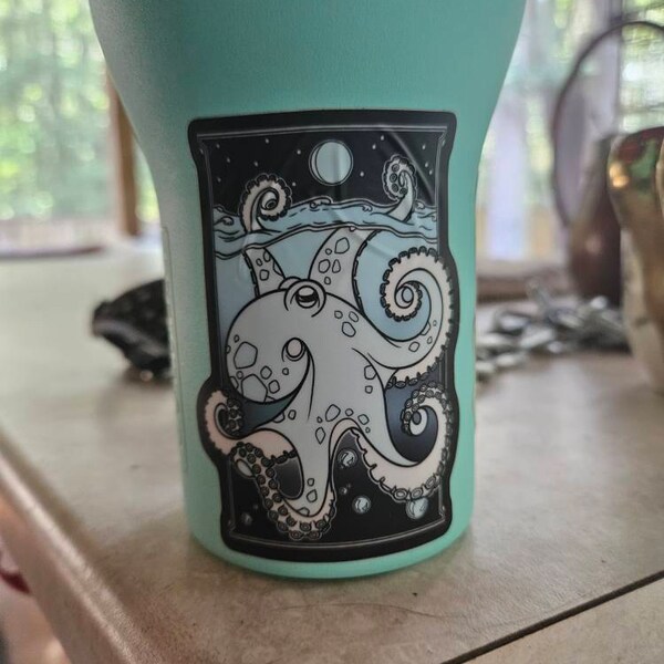 Possum Queen or King of the Trash Shiny Sticker. Cute Opossum Princess ...