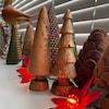 Hand Turned Rustic Hardwood Tree - Etsy