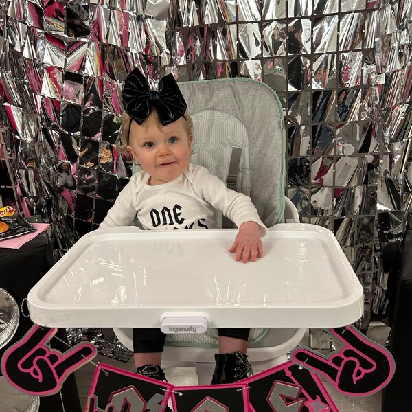 Rock N Roll Pink Gold Rockstar Rocker 80s Rock Girls Theme Birthday ...