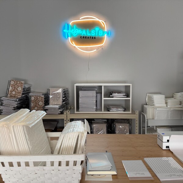 DNA Double Helix Neon Sign, DNA Art, Wall Decor Neon Sign, Biology ...