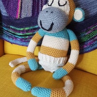 Mr Monkeyjocks Inspired Crochet Pattern ***PATTERN ONLY Not the Stuffed ...