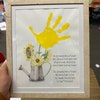 Sunflower Sunshine Handprint Printable Footprint Art Daycare Activities ...