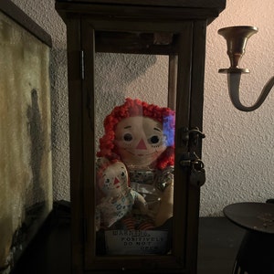 Annabelle Doll Box A Case for Your Vintage Raggedy Ann Doll or Haunted ...