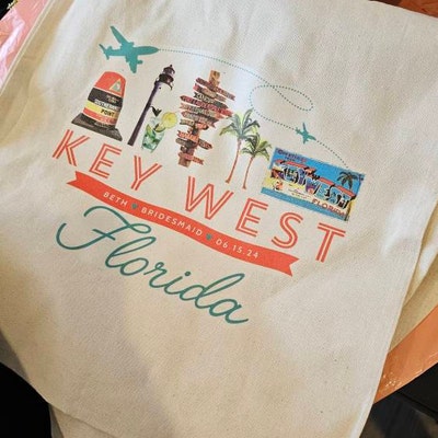 Austin Texas Canvas Tote, Custom Canvas Tote Bag, Welcome Bag, Beach ...