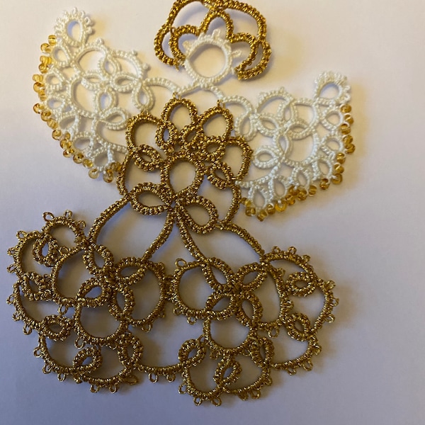 Snow Doily PDF Original Shuttle Tatting Pattern by Renulek. Instant ...