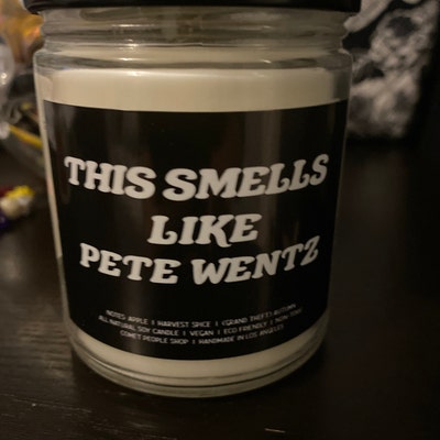 This Smells Like Band T-shirts Scented Soy Candle, 9oz Vegan Non-toxic ...