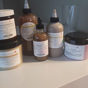 Black Castor Oil & Chebe Hair Cream chebe Powder, Chad, Molasses ...