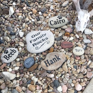 Name Rocks, River Rock, Personalized Rock - Etsy