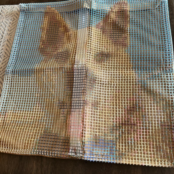 Blue Latch Hook Kits, Large Latch Hook Rug Kit for Adults Latch Hook ...