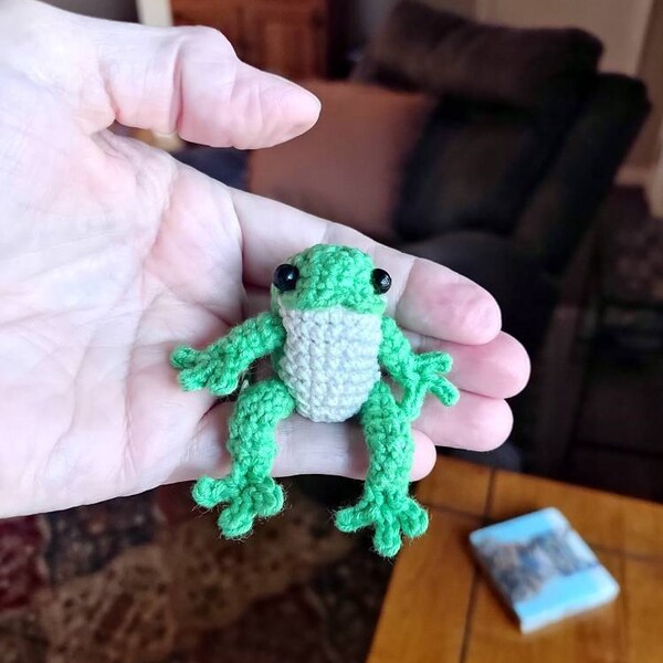 Crochet FROG Pattern Baby Frog Amigurumi: Make Your Own the Cutest ...