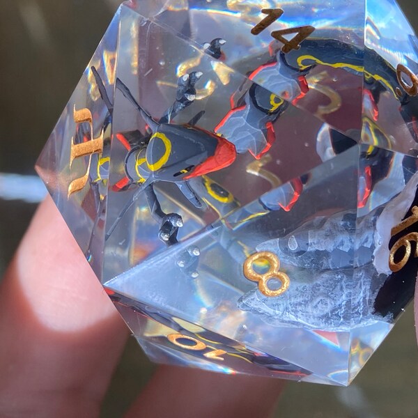 Treasure Mimic D20, 55mm - Etsy