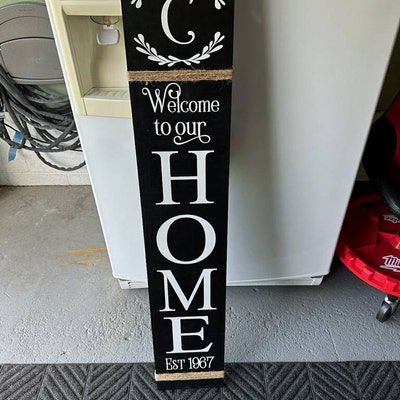 Front Porch Welcome Sign 5 Foot Welcome Sign Crazy Dogs Sign Beach ...