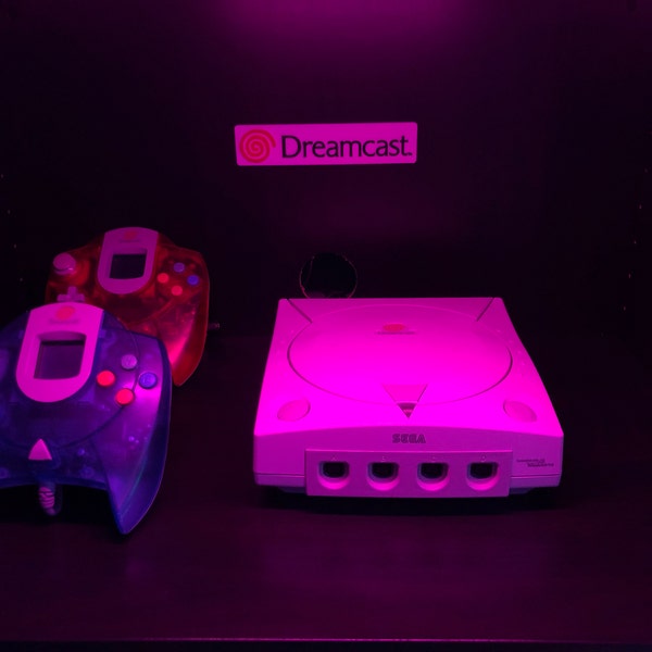 Sega Dreamcast Logo Shelf Sign/fridge Magnet - Retro Video Games Logo ...