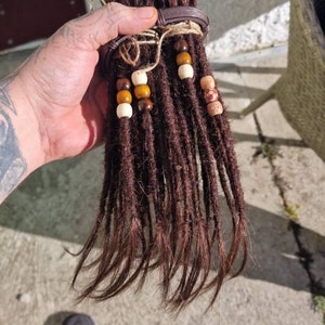 50 Cm Extra Long Human Hair Dreads High-quality Dread Extensions ...