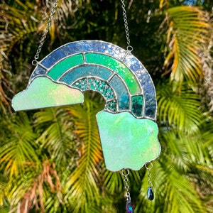 Wavy Flower Stained Glass Pattern Stained Glass Patterns Stained Glass ...