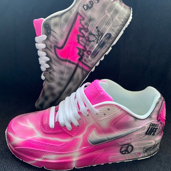 Personalised Custom Painted Air Max 90/sneakers/shoes/kicks/premium - Etsy