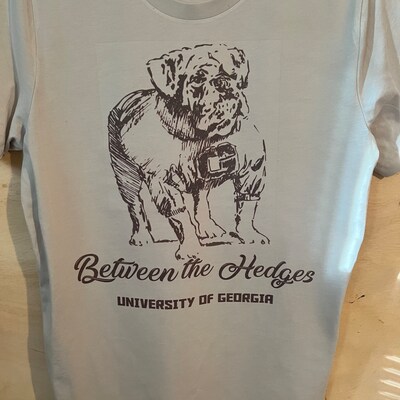 Between the Hedges UGA Sketch Svg, Pdf, Png, Dxf - Etsy