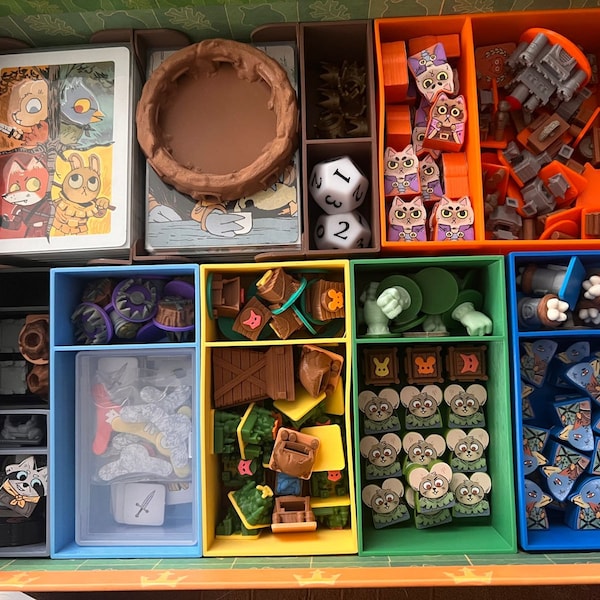 ROOT Meeple Stickers Upgrade Pack Decals Kit for ROOT Boardgame - Etsy