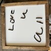 3D Custom Handwritten Wooden Sign Personal Handwriting Wood Sign ...
