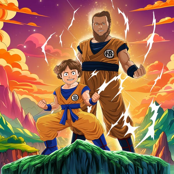 Personalized Family Yellow Portrait From the Photo, Custom Yellow ...