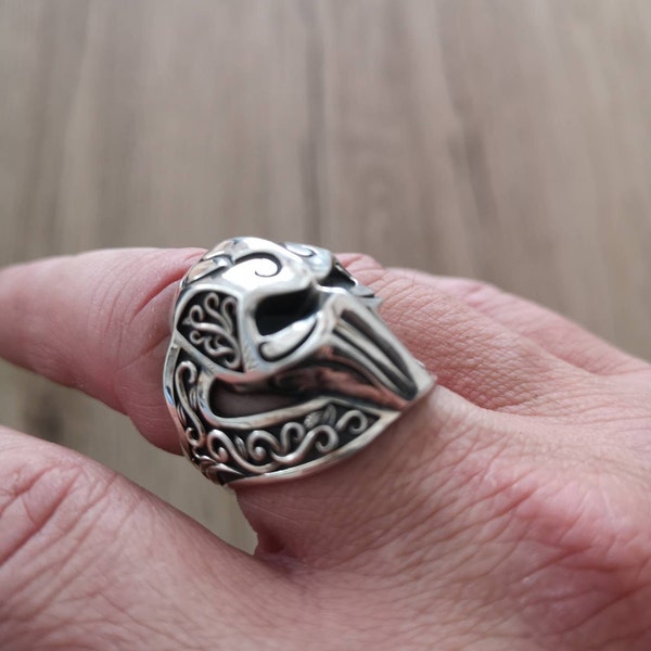 Venom Ring, Marvel, Movie Ring, Superhero Ring, Horror Jewelry, Gift ...