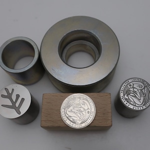 Custom Metal Dies for Custom Coin Minting, Coin Minting Rig for ...