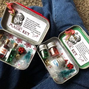 Christmas Magic Reindeer Food Elf Recovery Dust Santa Magical Key ...