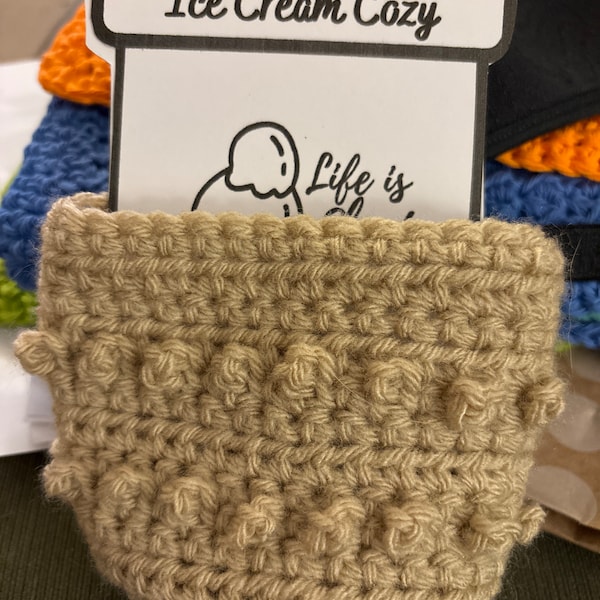 PRINTABLE Ice Cream Cozy Template | Digital PDF | Pint Cozy Inserts ...