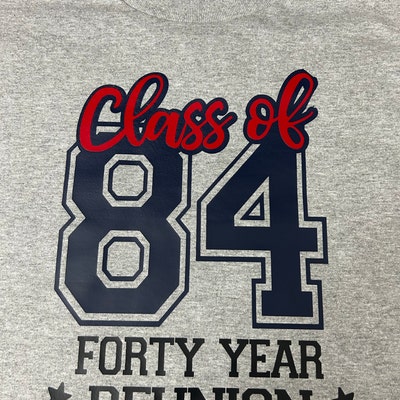 Reunion SVG DXF JPEG Silhouette Cameo Cricut Class of 1984 Class ...