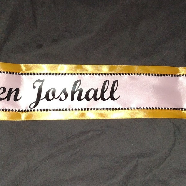 Pageant Sash, Birthday Sash, County Fair Sash, Argentina, Miss Universe ...