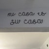 Mi Casa Es Su Casa Sign Wire Word Sign Bedroom Sign Guest Room Wire ...
