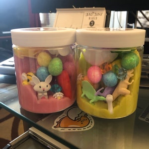 Easter Play Dough Kit, Playdough Jar Girls Boys Gift Playdoh Jars ...